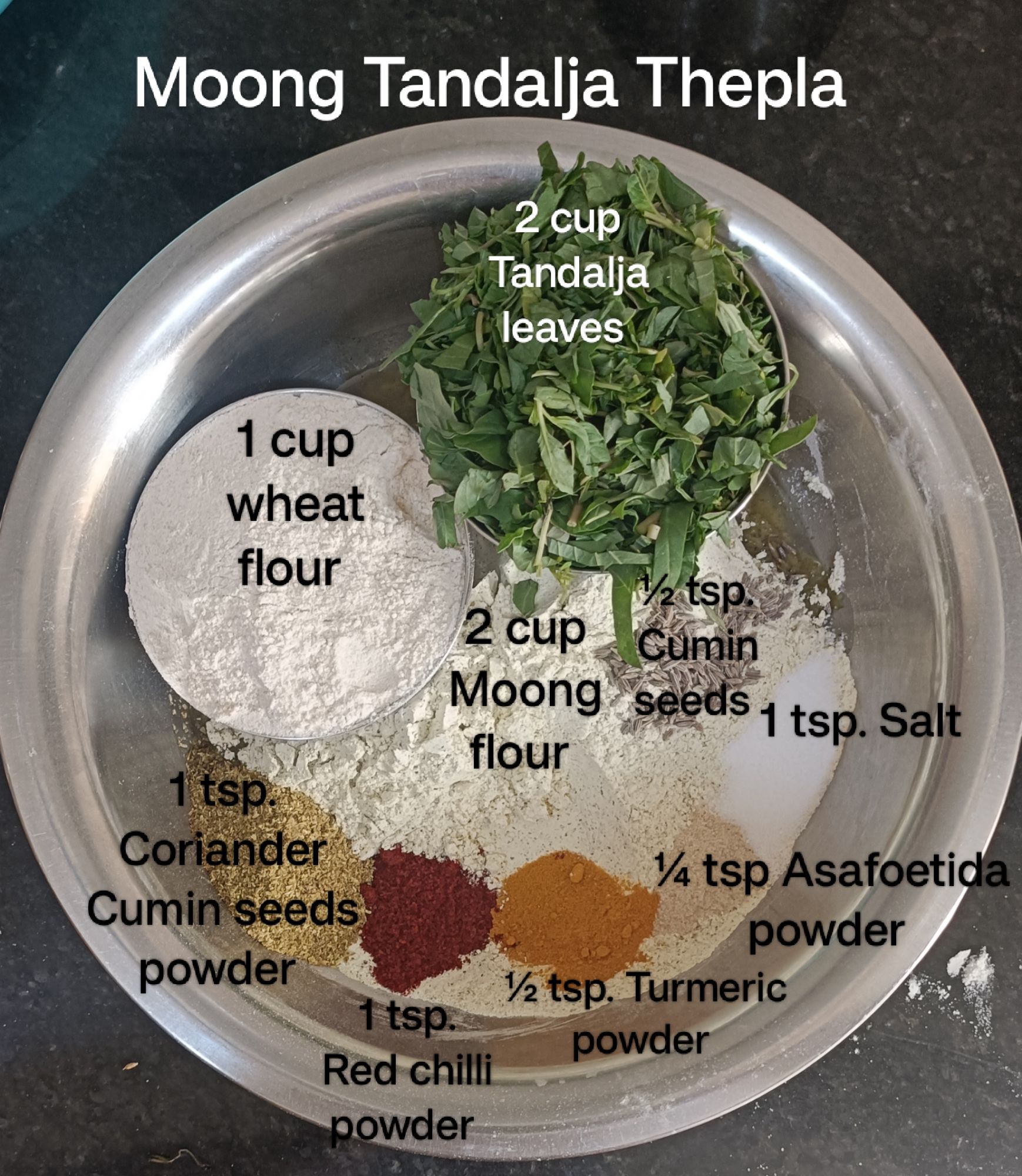 (473) Moong Tandalja Thepla – Rajeshree Gandhi's Kitchen blog